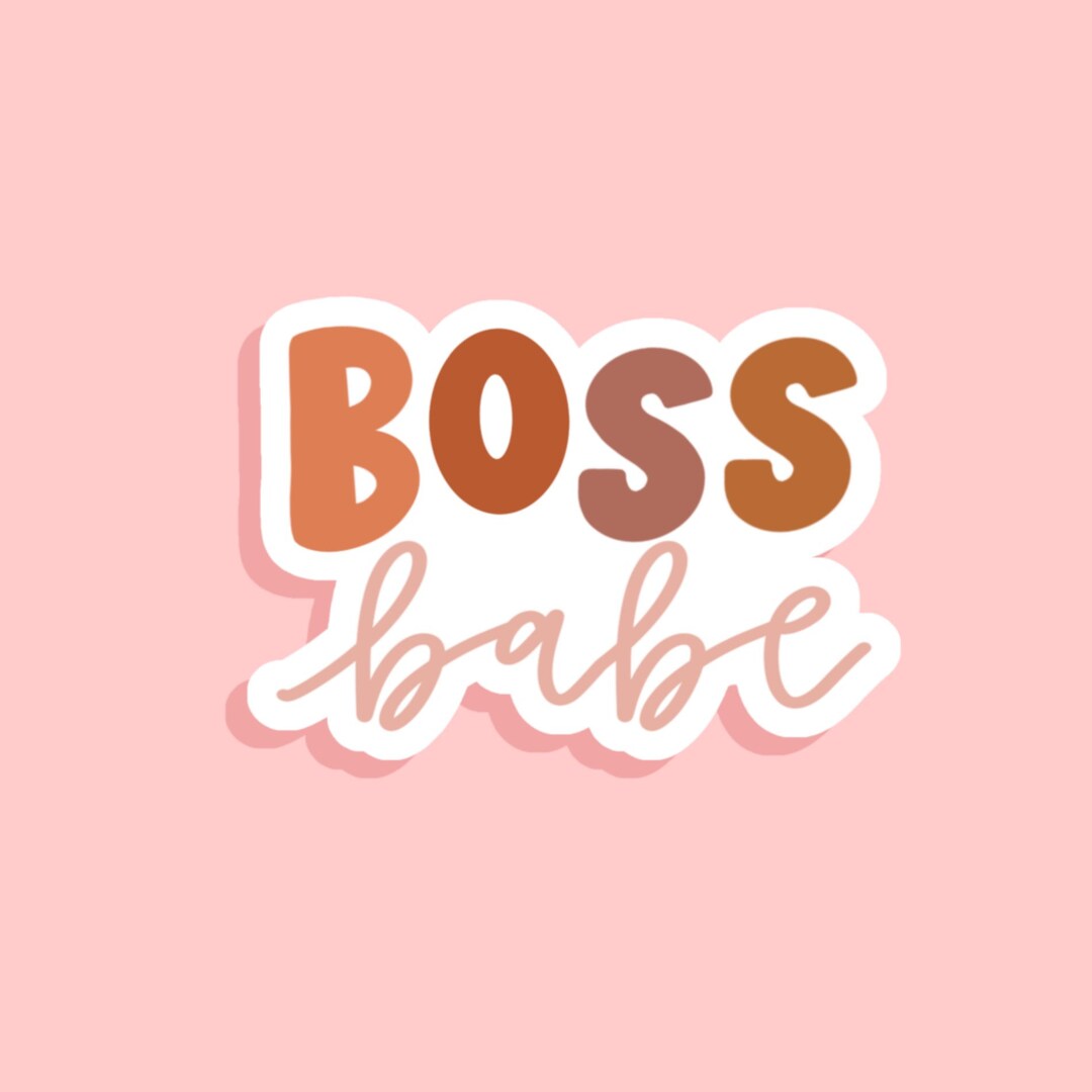 Boss Babe Sticker - Etsy