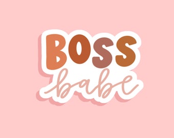 Notary Boss Babe Sticker - Etsy