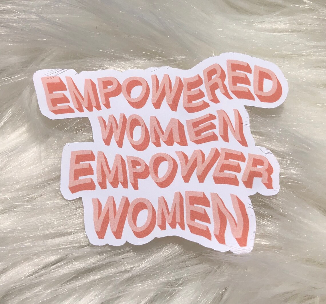 Pegatina de Mujeres Empoderadas - Etsy España