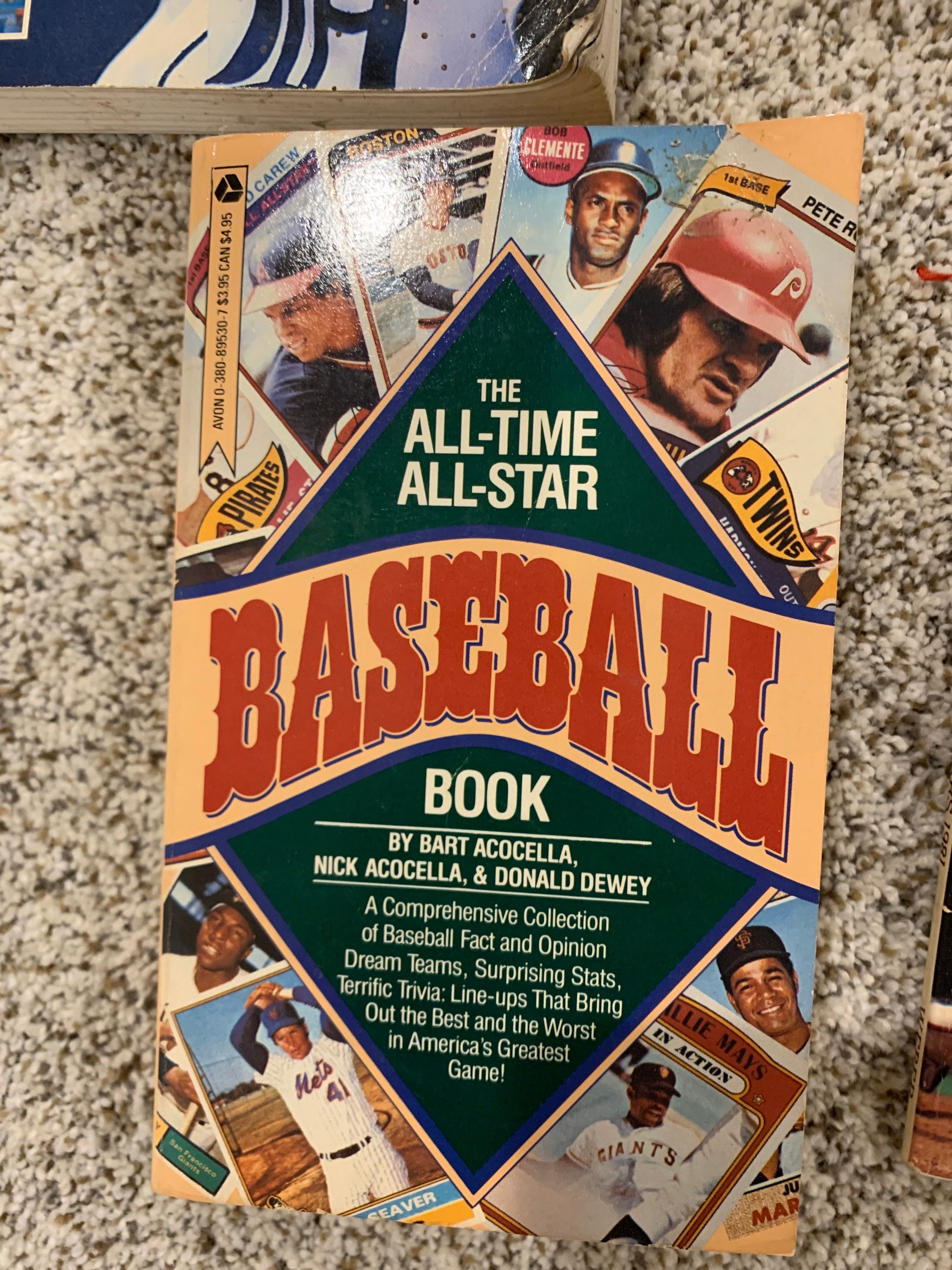Antique Baseball Books Mickey Mantle Hank Aaron | Etsy