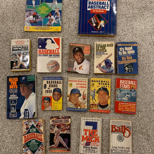 Antique Baseball Books - Etsy
