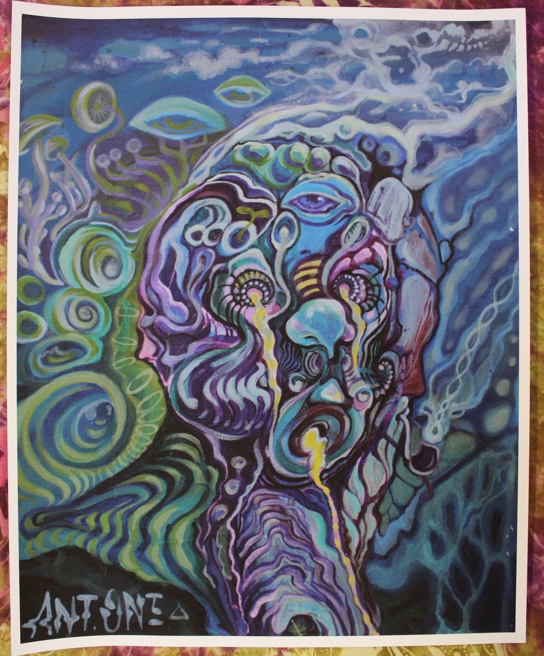 Canvas Paper Print of mushroom Morphis - Etsy