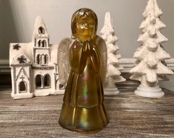 Fenton Glass Angel | Etsy