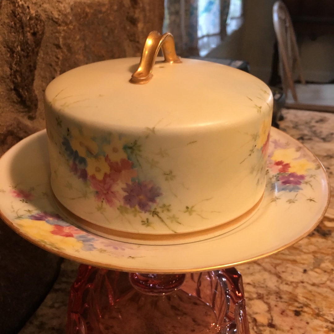 Covered Cheese Dish - Etsy