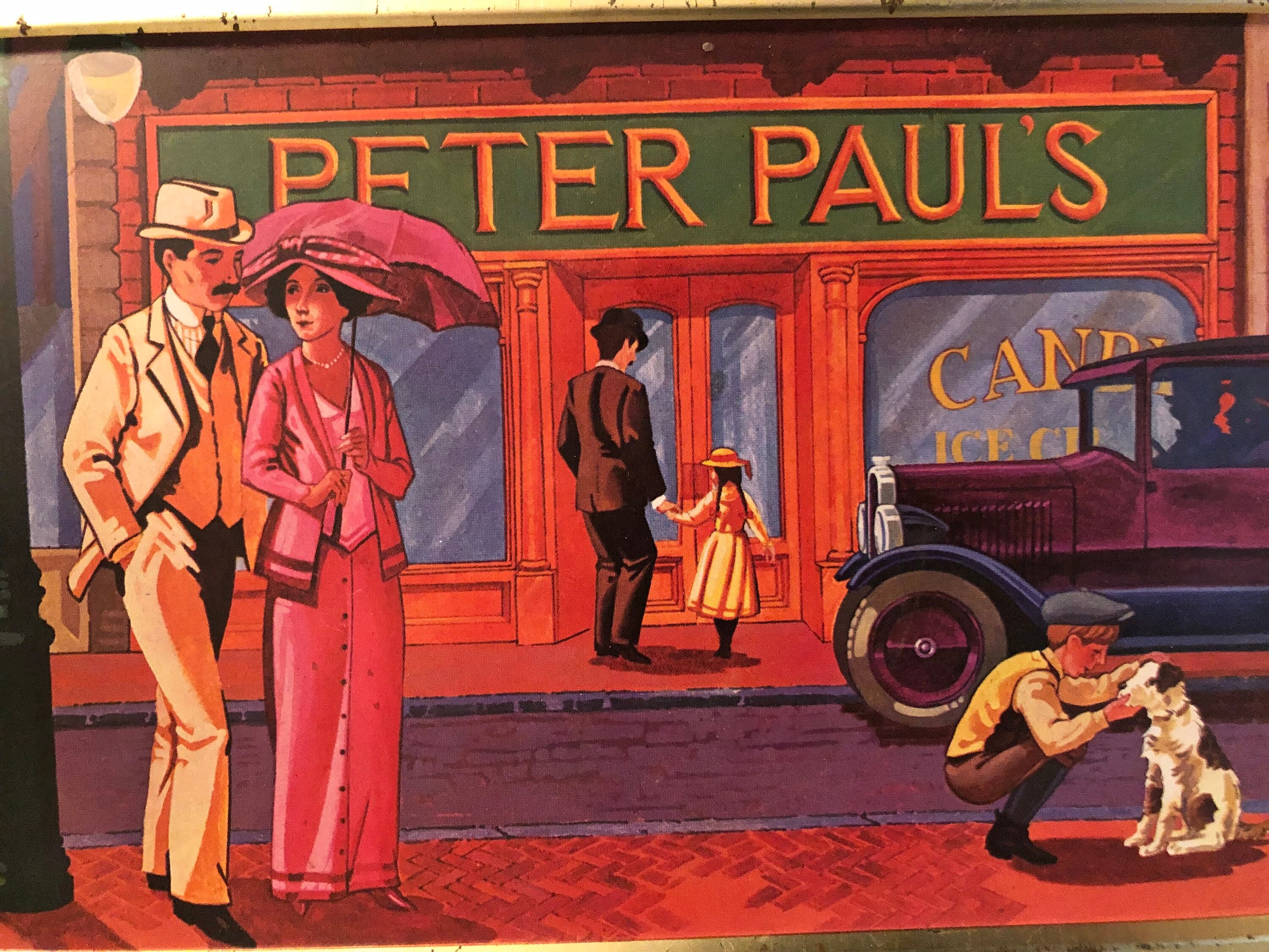 Vintage Peter Paul Candy Tin/ Vintage Candy Tin/ England Candy | Etsy