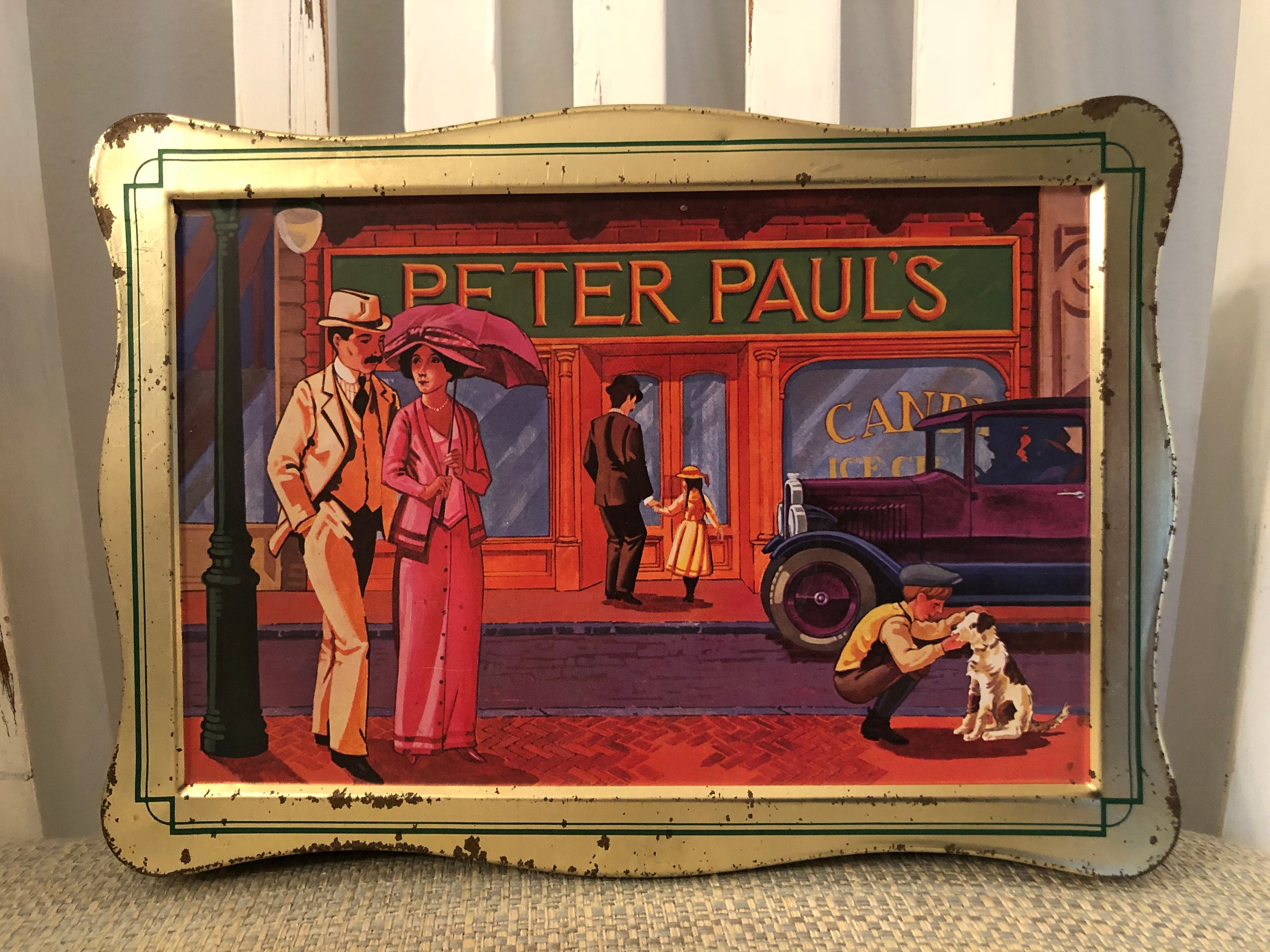 Vintage Peter Paul Candy Tin/ Vintage Candy Tin/ England Candy - Etsy UK
