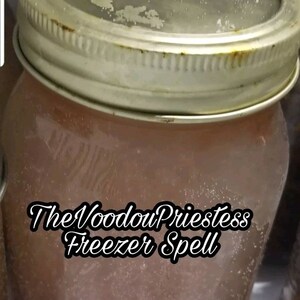 Freezer Spell Jar Kit Voodoo Hoodoo Occult Magic Pagan Wicca Witchcraft ...