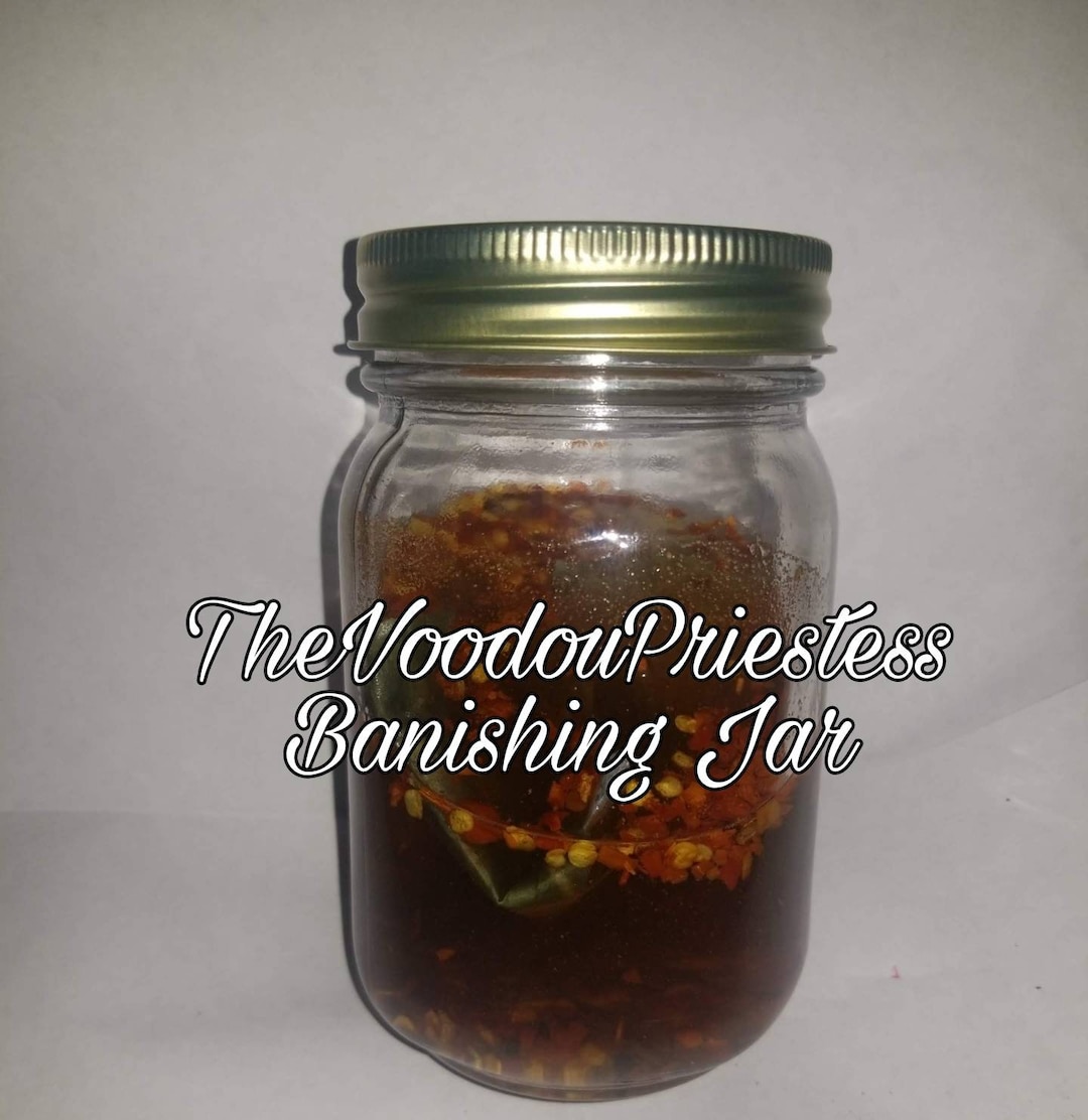 The Voodou Priestess Banishing Jar Kit Voodoo Hoodoo Spell Magic Ritual ...