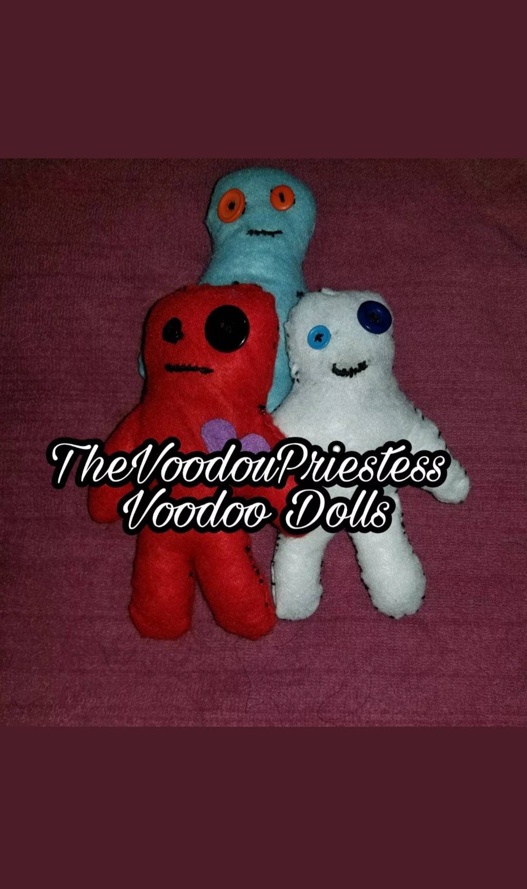 Fixed Voodoo Hoodoo Doll Poppet Baby Doll Tailsman Magic - Etsy