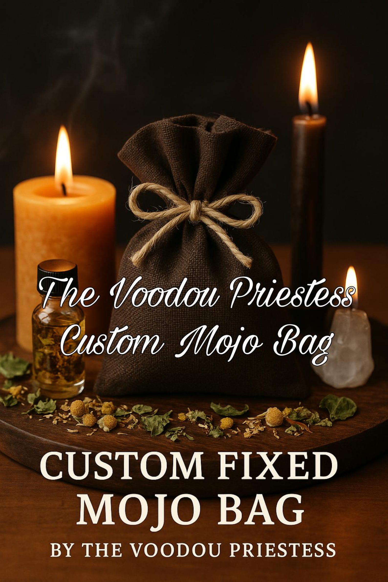 Custom Mojo Bag | Handcrafted Voodoo Sachet for Love, Protection ...