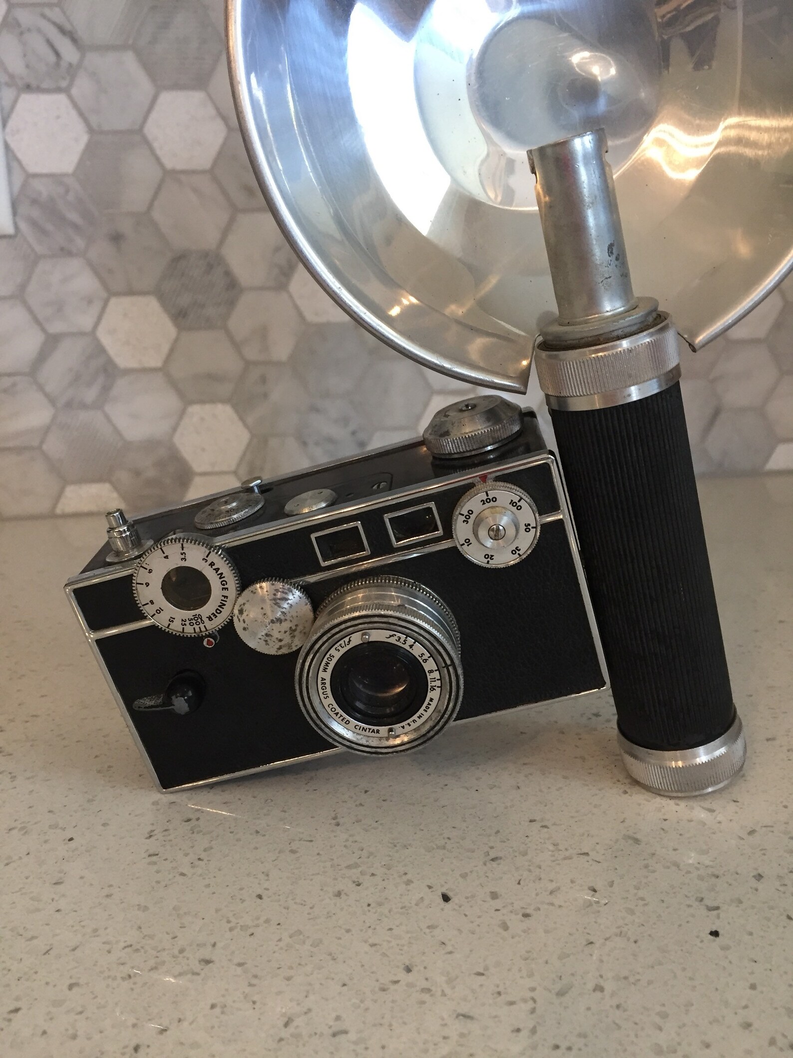 Vintage Argus Camera With Flash 55 Mm Argus Coated Cintar - Etsy