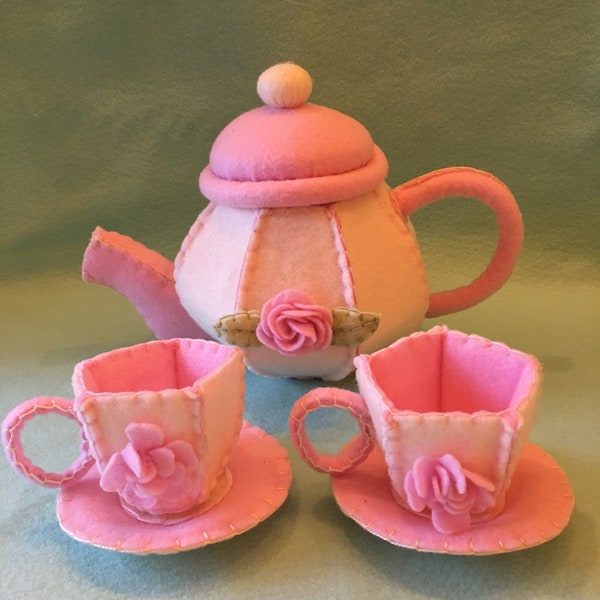 Felt Tea Party Set - Etsy