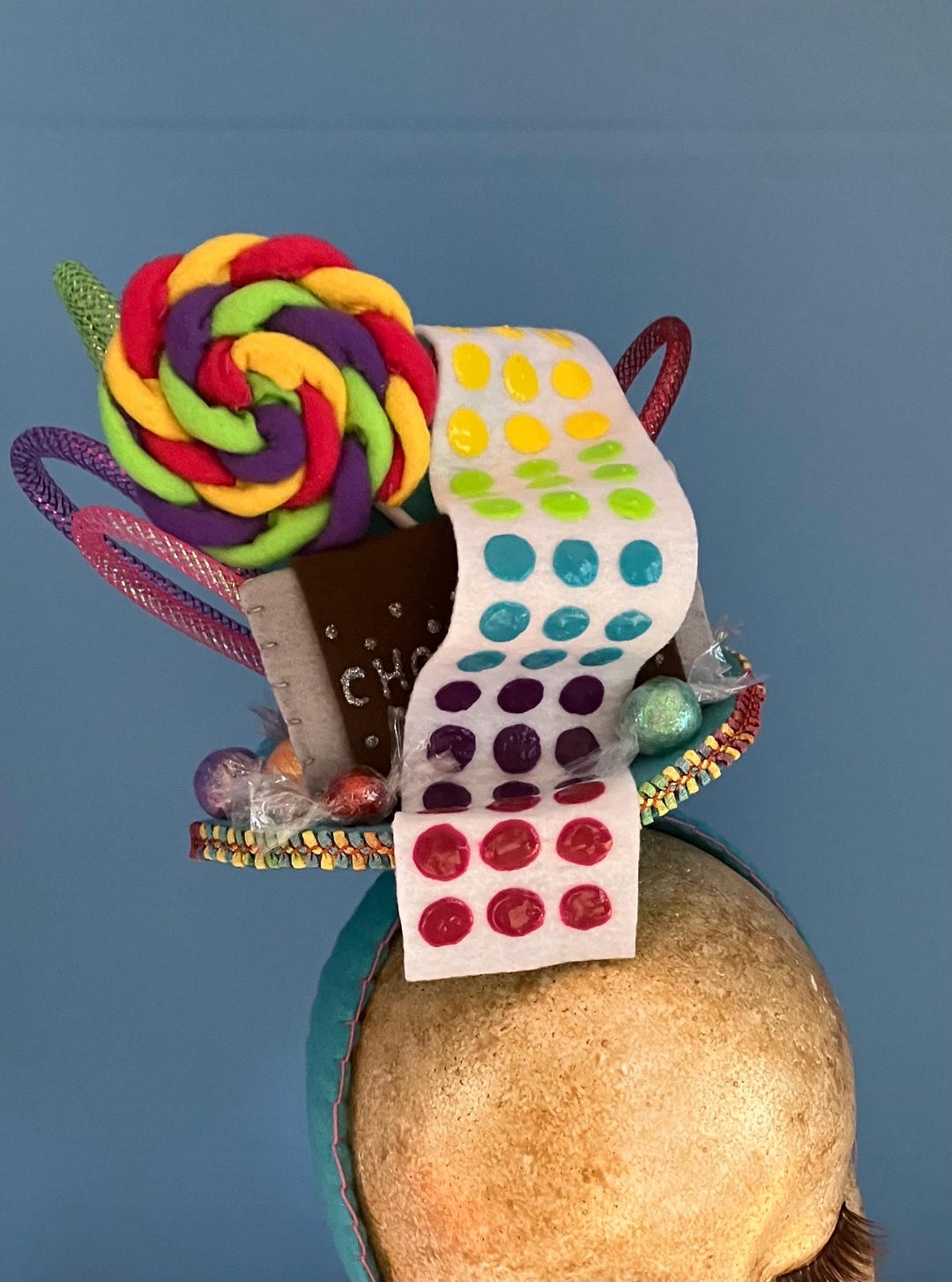 Candy Theme Fascinator Mini Hat - Etsy