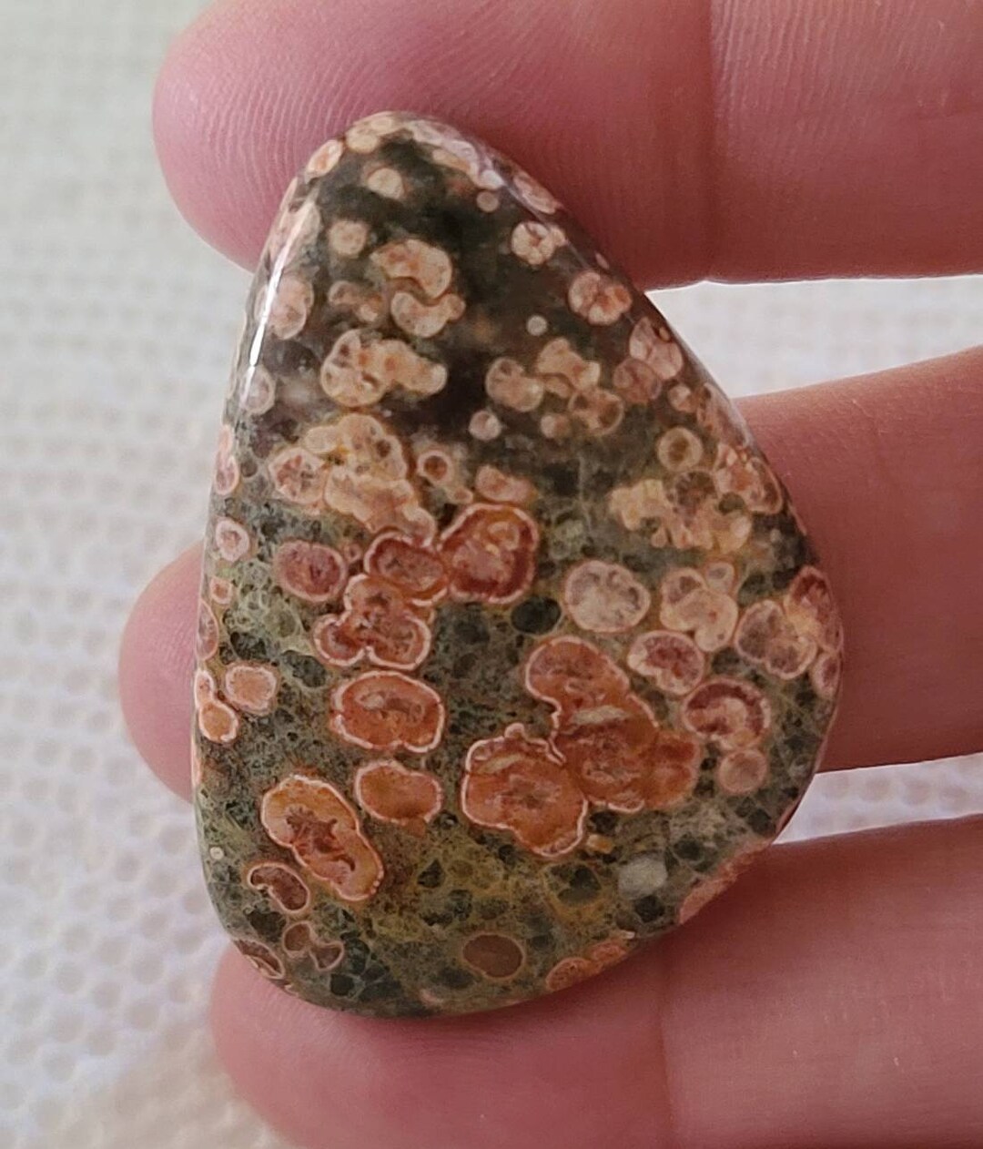 New Find in Nevada Starlight Orbicular Rhyolite Cabochon - Etsy