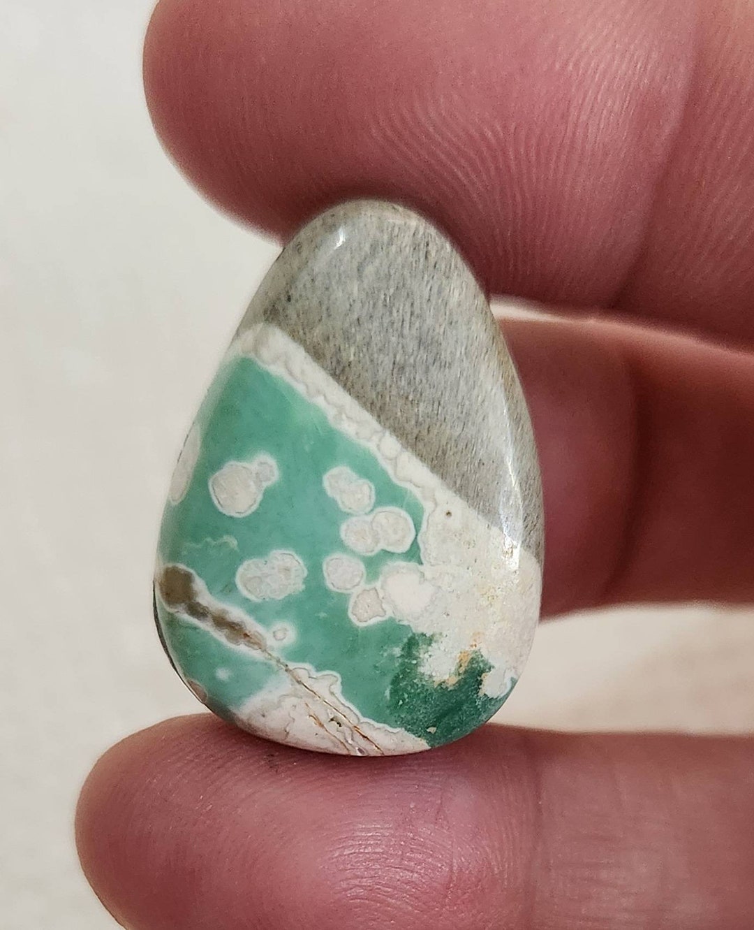 Australian Variquoise With Vinyl Backing - Etsy