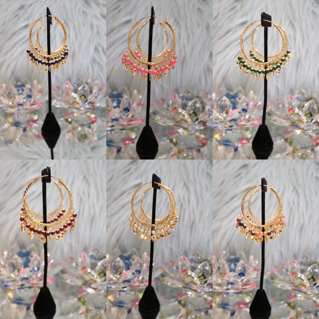 Light Weight Jadau Pipal Pati Bali Baliya - Etsy