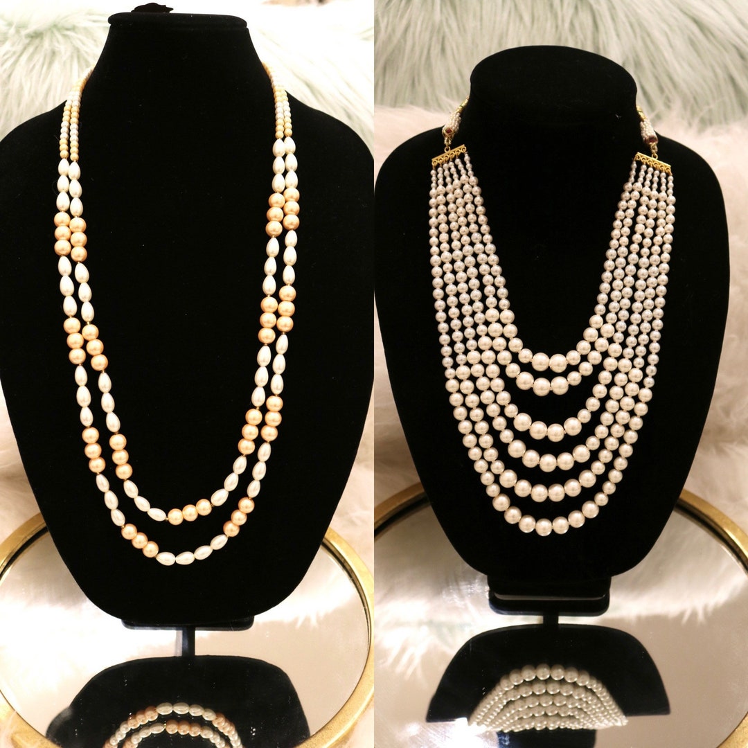 Pearl Malaa Rani Haar - Etsy