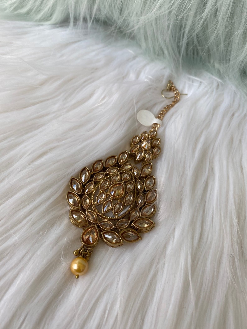 Maang Tikka Head Piece - Etsy