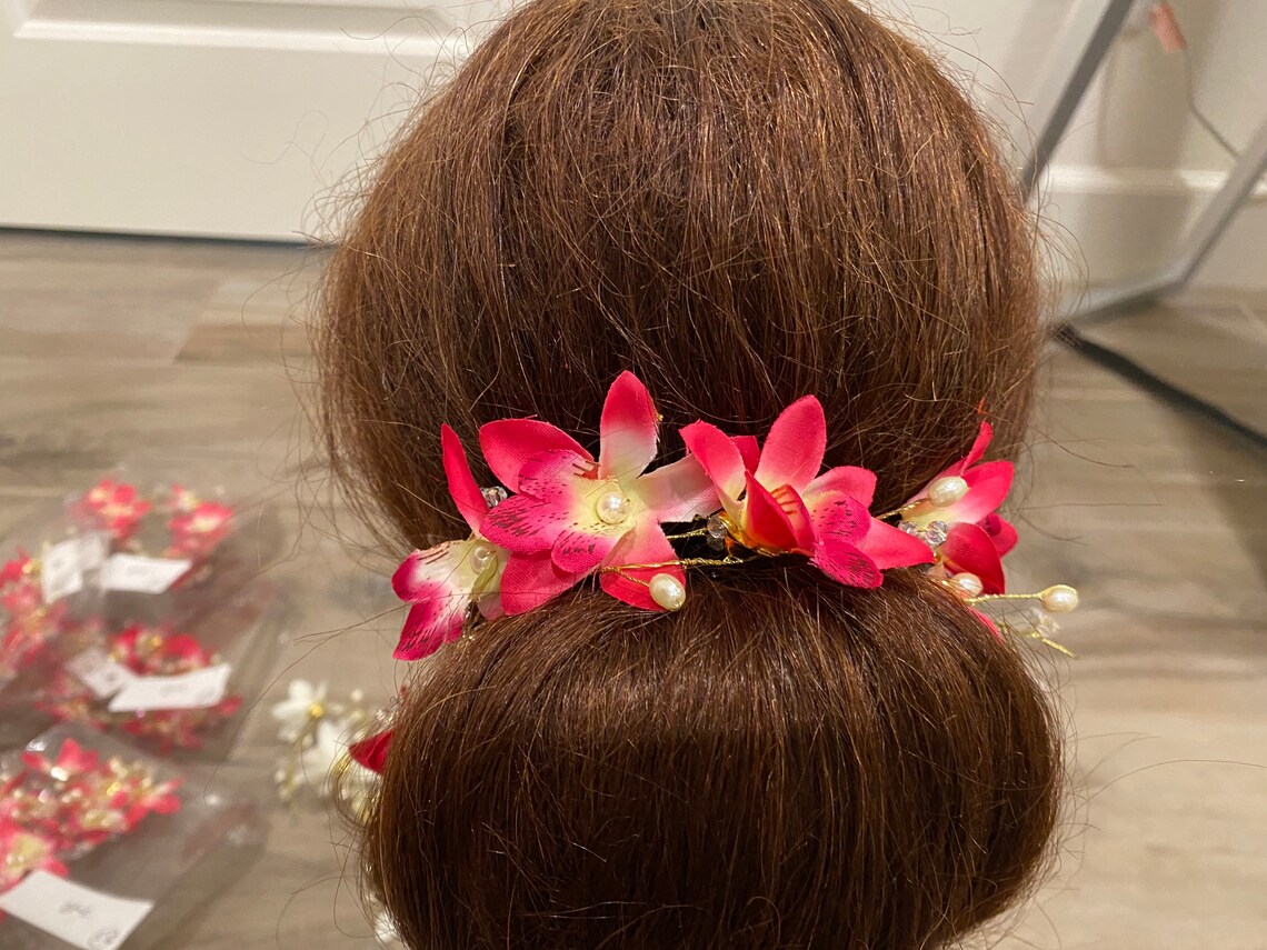 Hair Gajra Accessories | Etsy