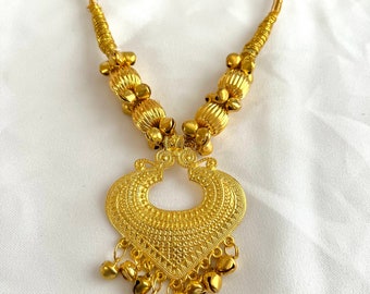 Punjabi Folk Cultural Bhangra Giddha Patiala Kaintha Pendant Necklace ...