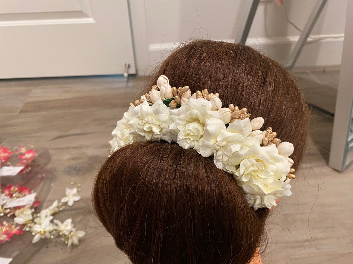 Hair Gajra Accessories | Etsy