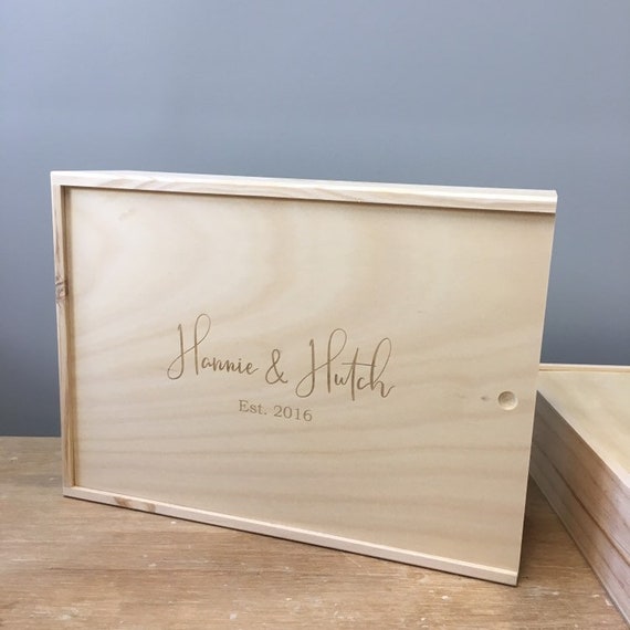 COUPLES KEEPSAKE BOX Personalised Keepsake Box for Couples - Etsy Australia