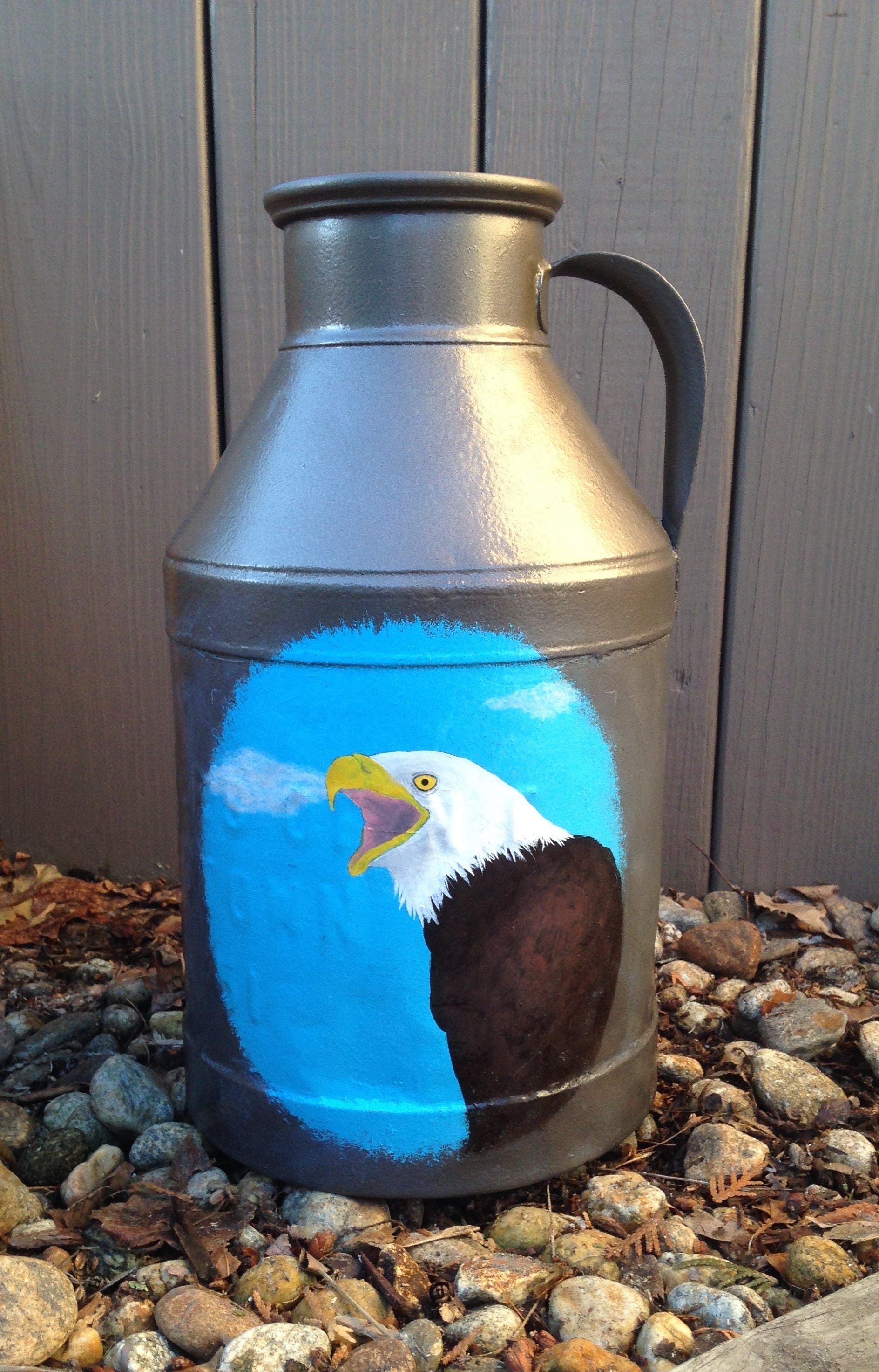 Eagle Decals For Milk Cans