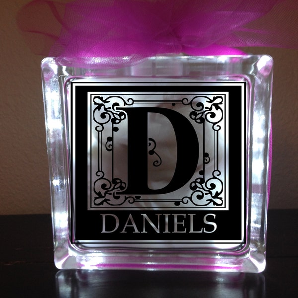 Glass Block Sticker - Etsy