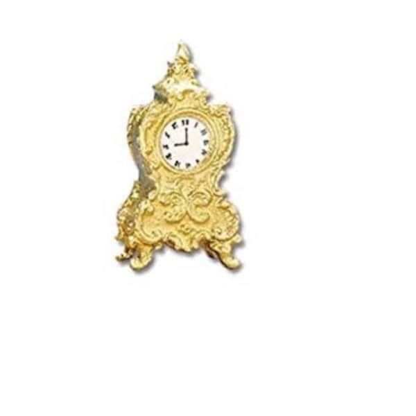 Miniature Gold Clock - Etsy