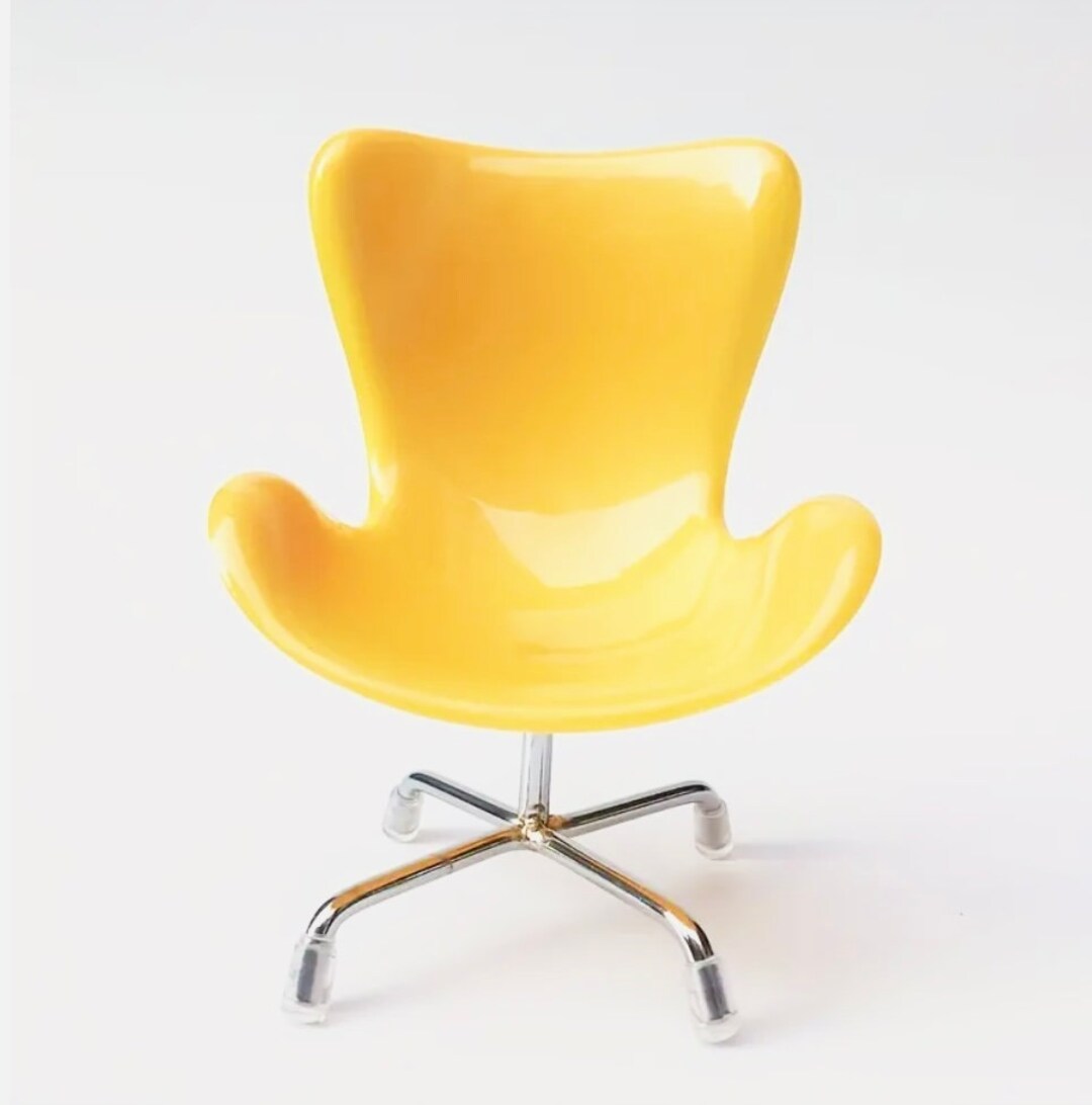 Dollhouse Yellow Chair, Barbie Sized. 1:6 Scale - Etsy