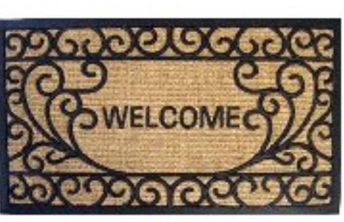 Dollhouse Miniature Welcome Mat | Etsy
