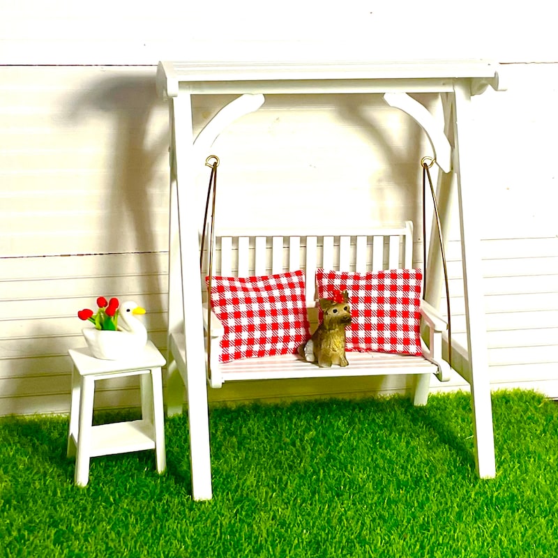Wooden Swing Doll House - Etsy