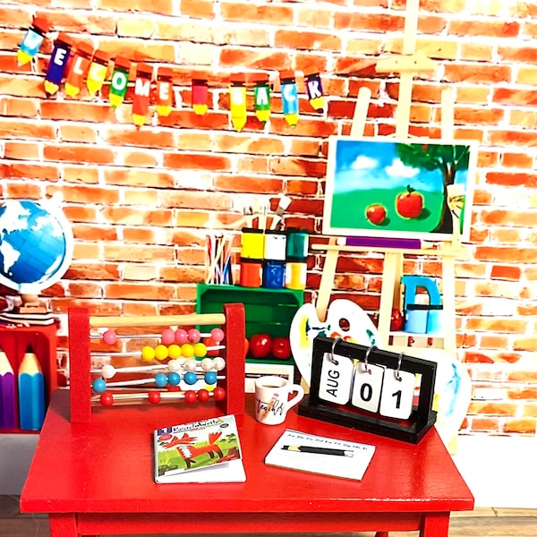 Miniature School - Etsy