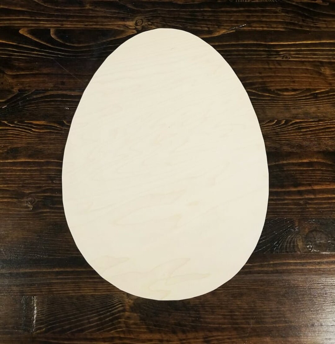 CNC - Wood Easter Egg Cutout - Multiple Sizes Available - Fast ...