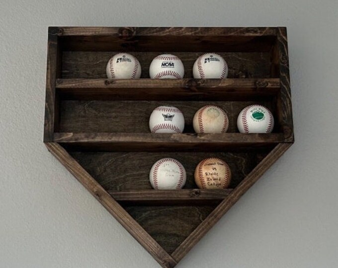 Baseball Display Shelf - Etsy