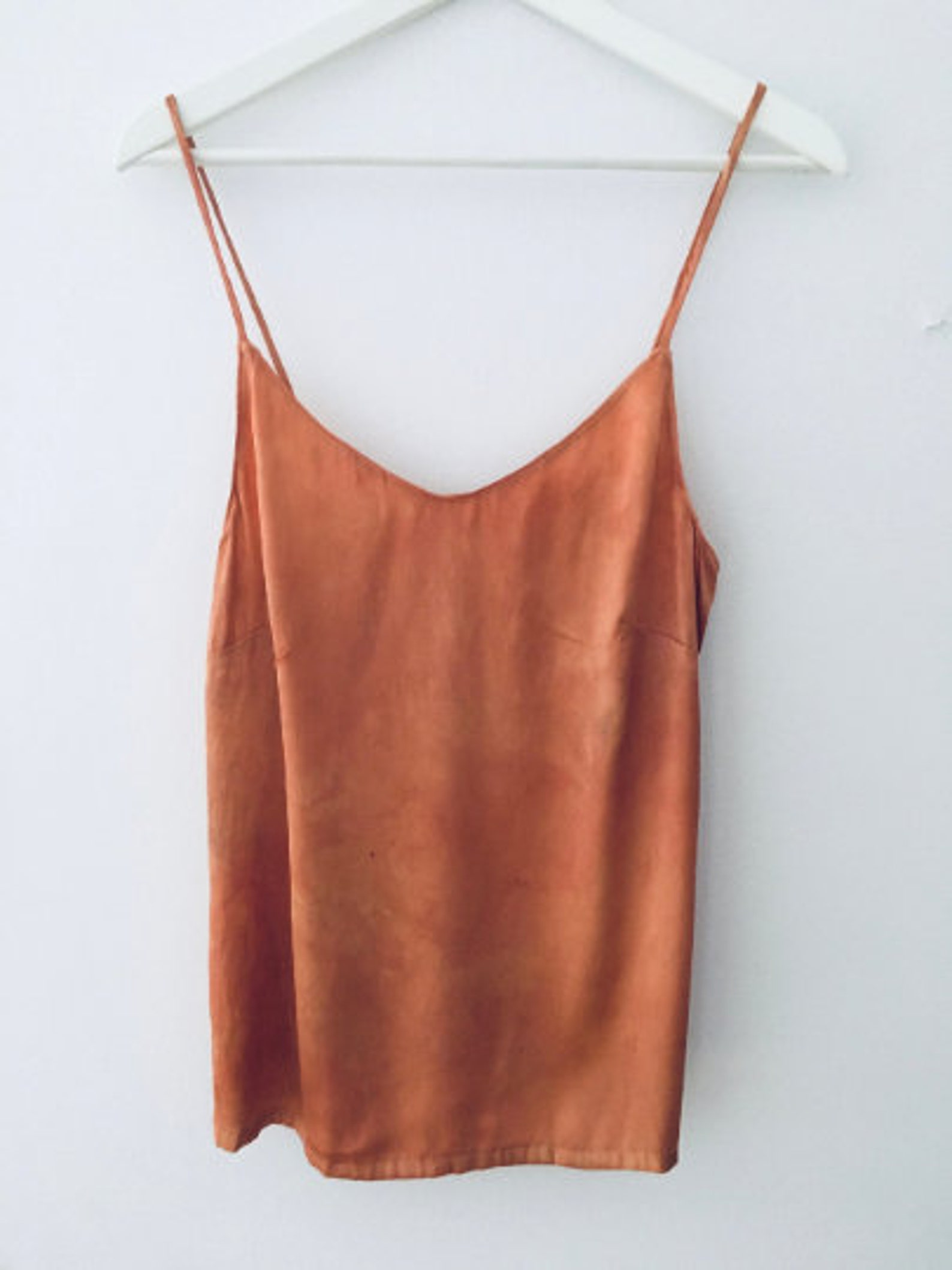 Naturally Dyed Silk Camisole Botanically Dyed Pure Silk - Etsy UK