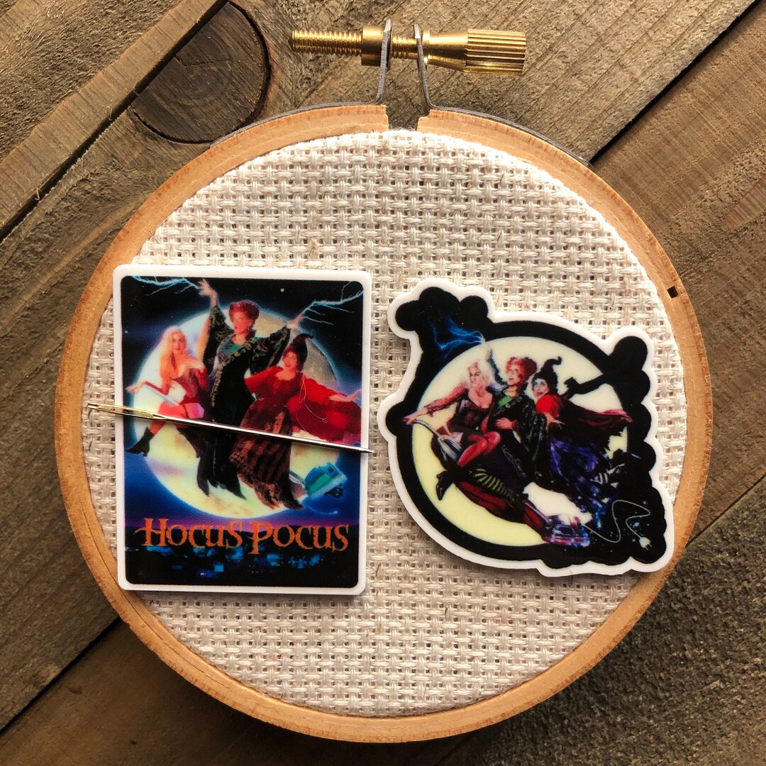 Hocus Pocus Needle Minder witch Cross Stitch witch Needle - Etsy