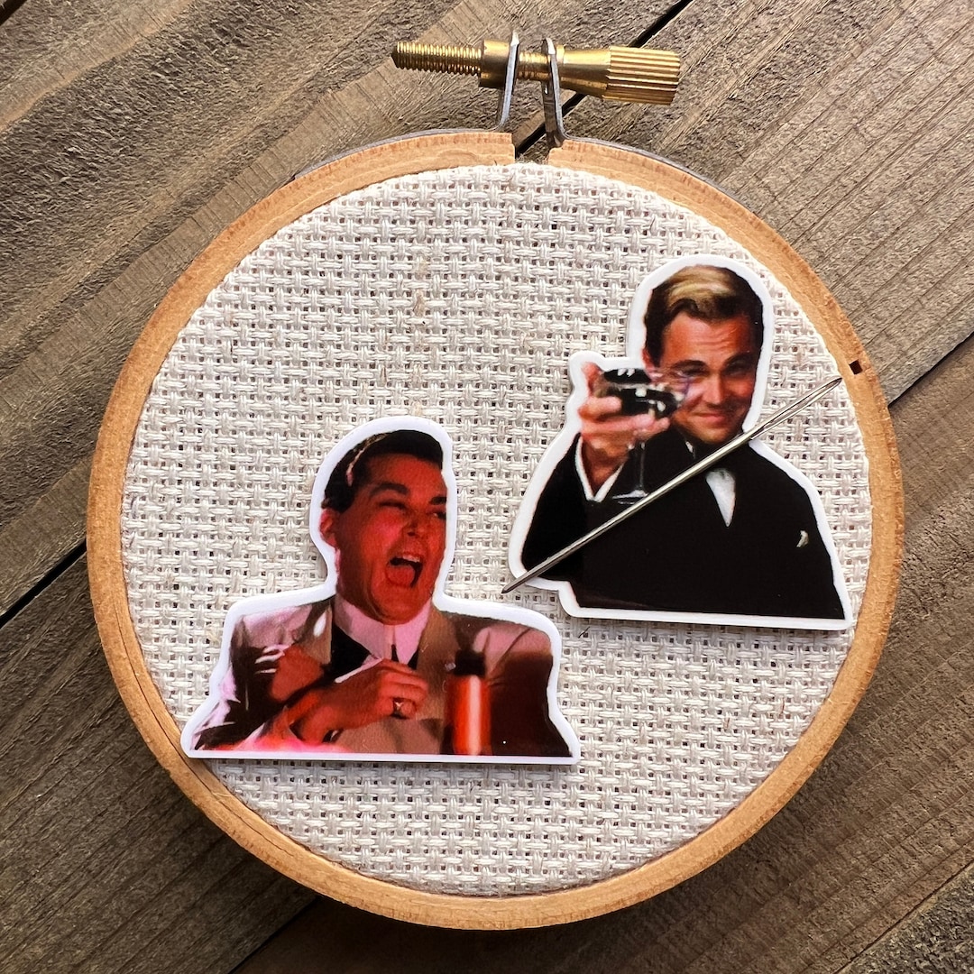 Meme Guy Needle Minder -YOUR CHOICE - Meme Cross Stitch - Movie Needle ...