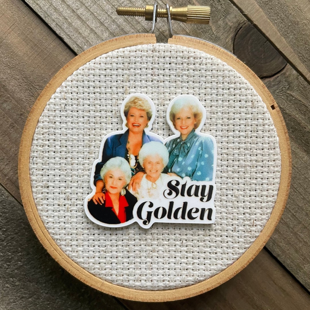 Stay Golden Needle Minder - Girls Needle Minder - Funny Needle Minder ...