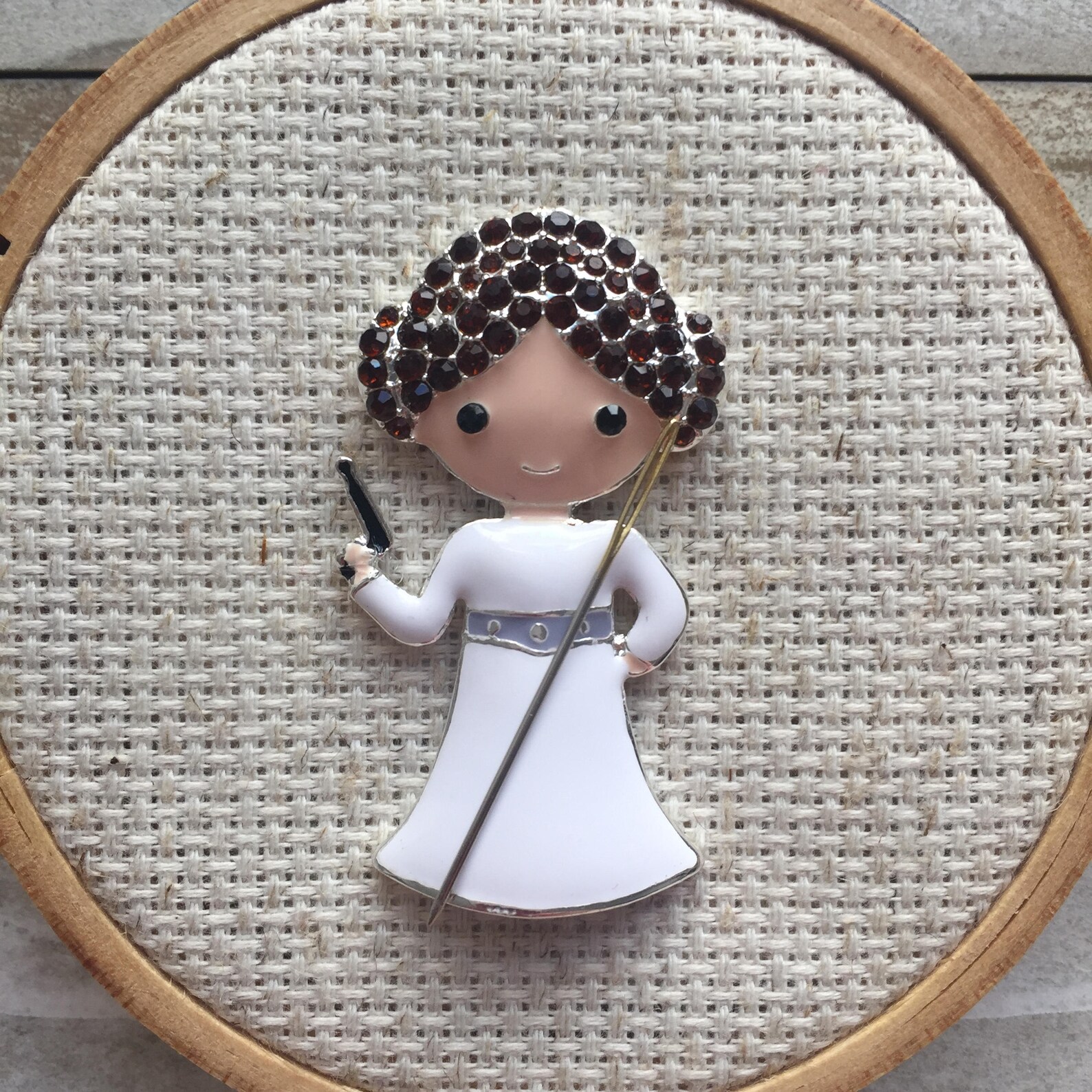 Space Princess Needle Minder Space Needle Minder Modern - Etsy