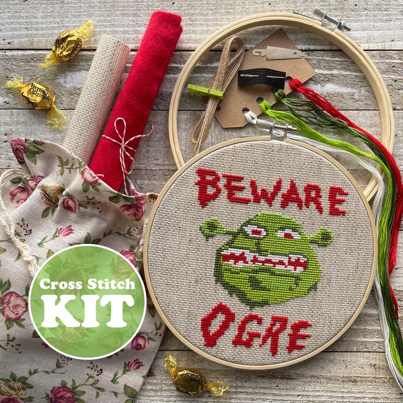 Beware Ogre Shrek Sign - Etsy