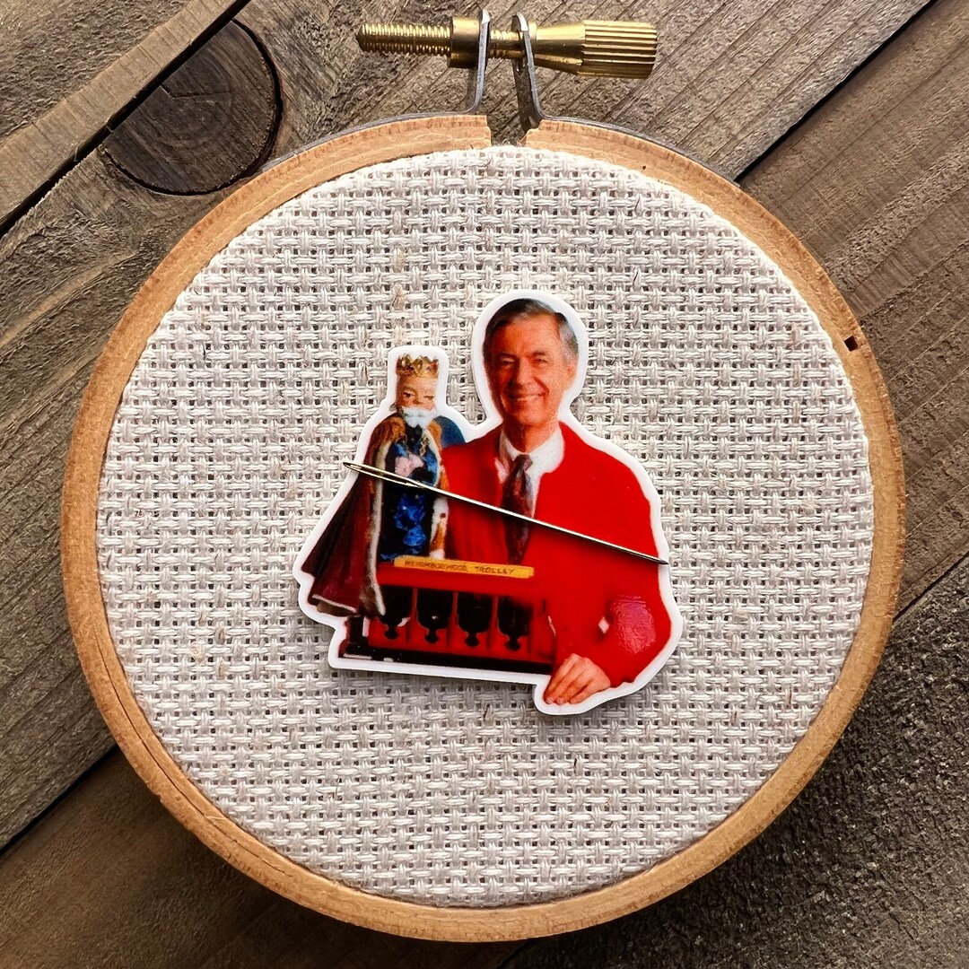 Friendly Neighbor Needle Minder - TV Needle Minder - Funny Needle ...