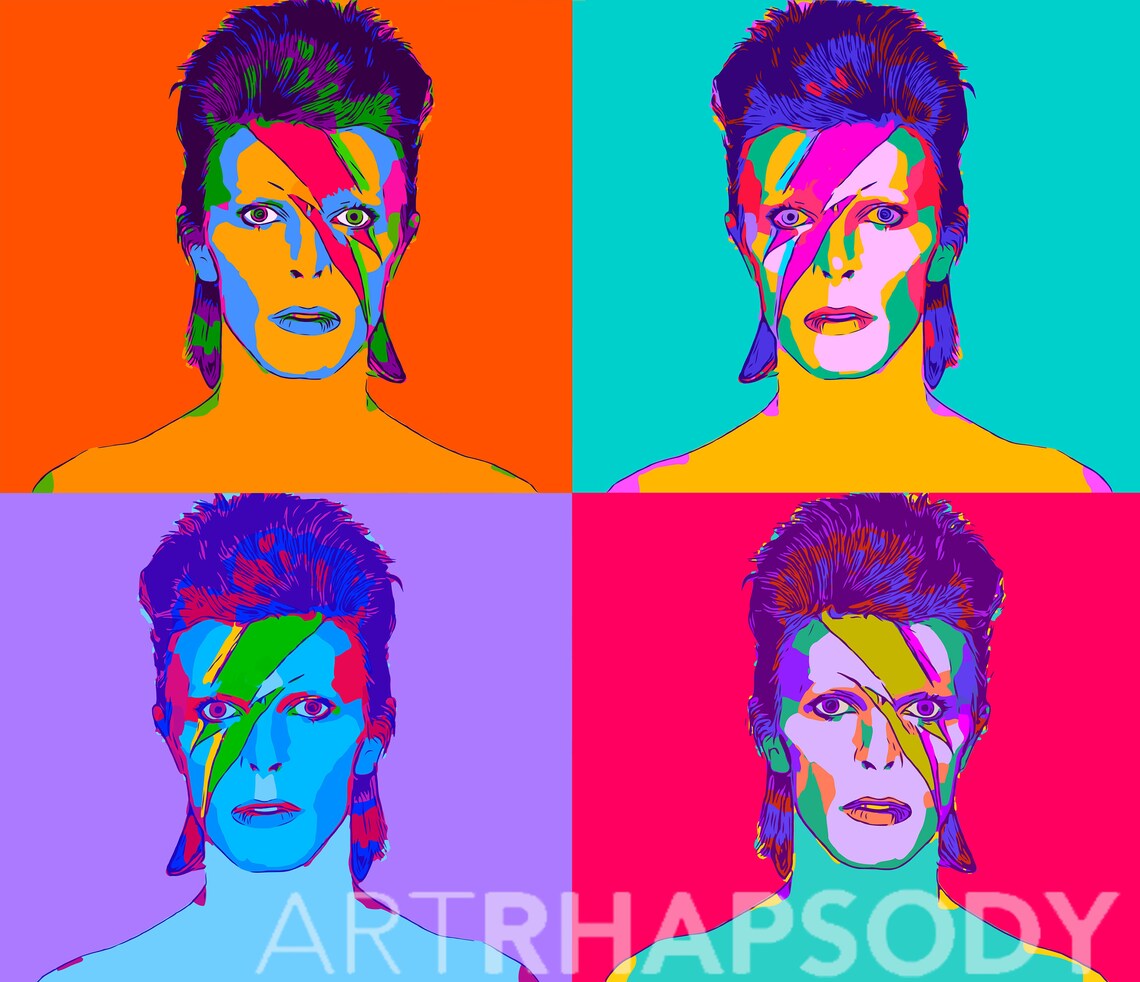 Custom Pop Art Portrait from your Photo Personal pop art | Etsy