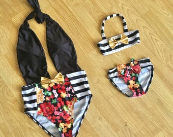 Girls' Swimwear | Etsy