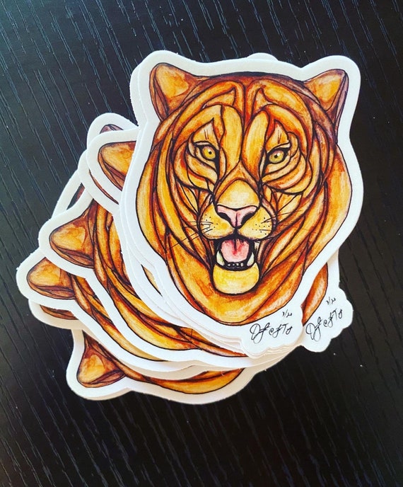 Flying Tiger Stickers | Etsy