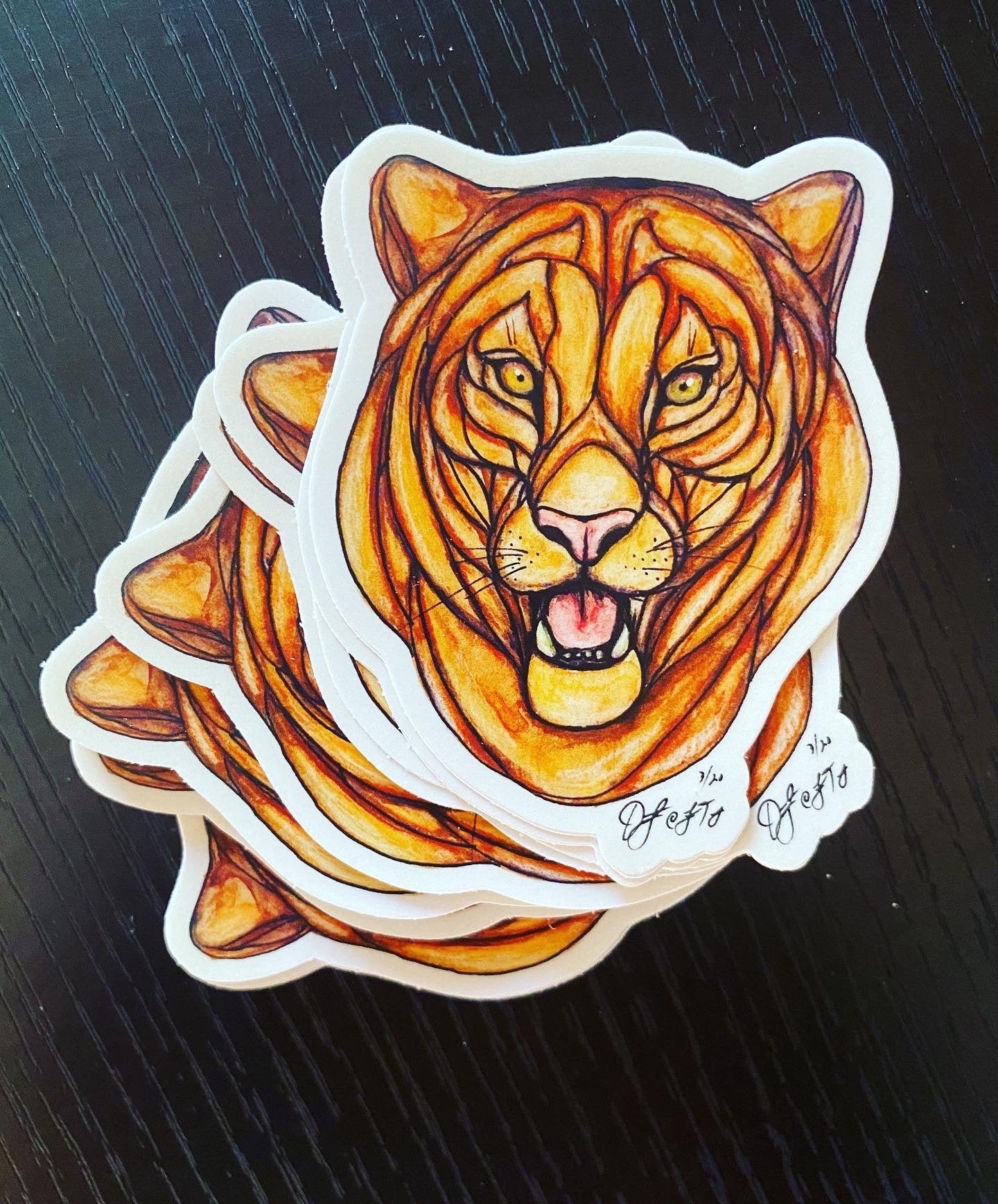 Flying Tiger Stickers - Etsy