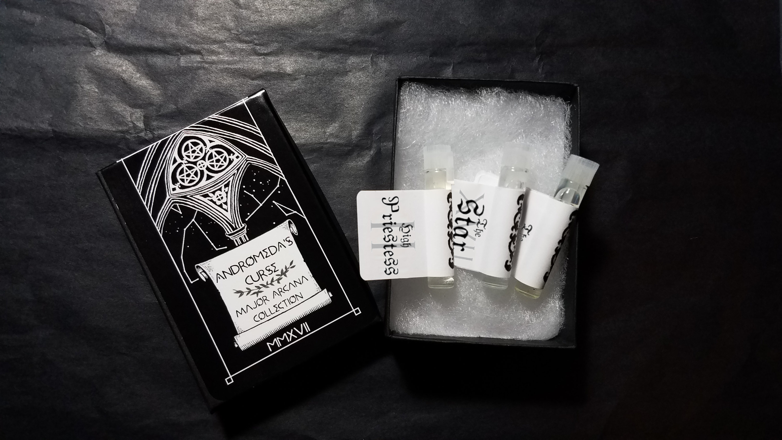 Tarot Drawing 3 Tarot Perfume Oil Samples Major Arcana - Etsy