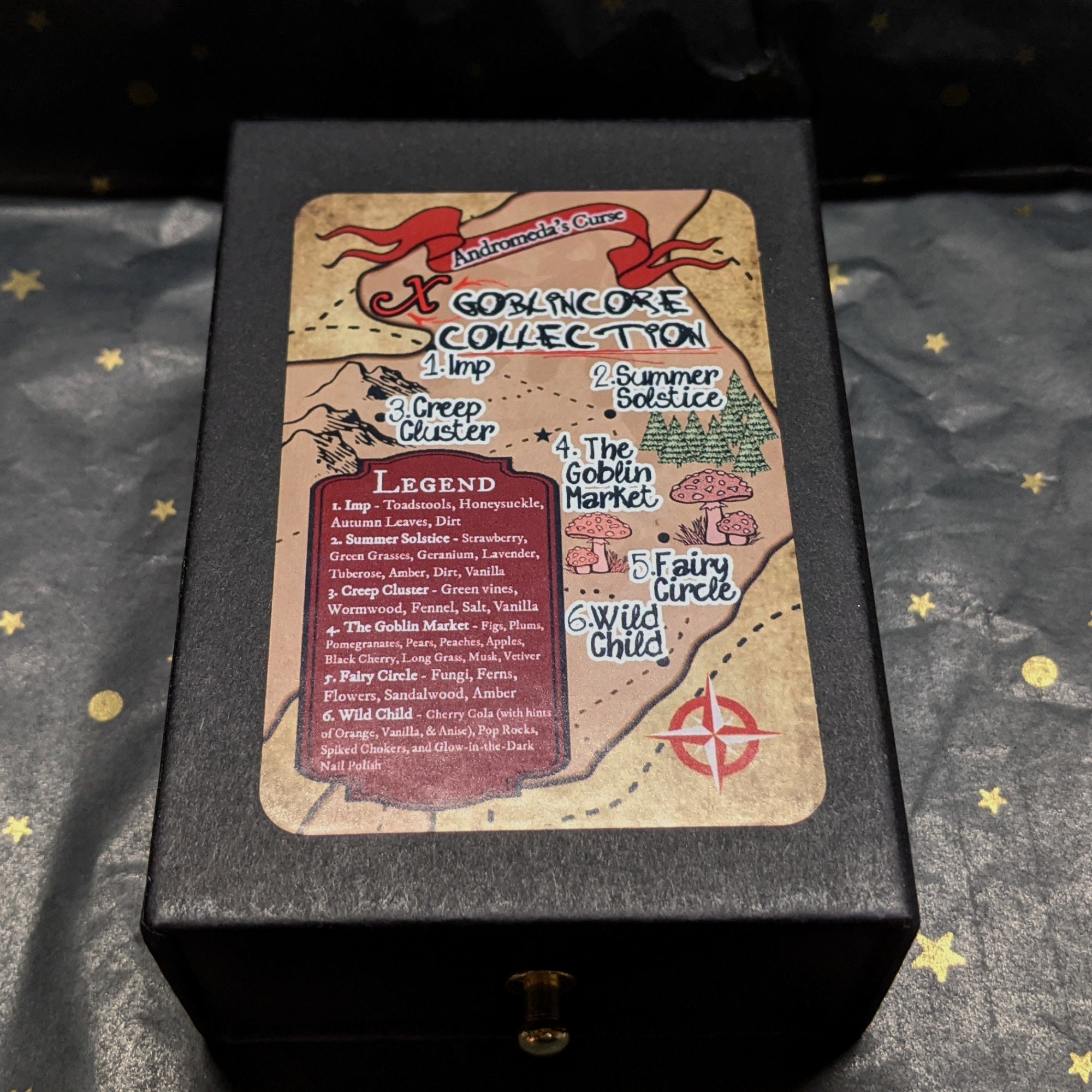 Goblincore Gift Box Rollerball Perfume Oil Vegan - Etsy