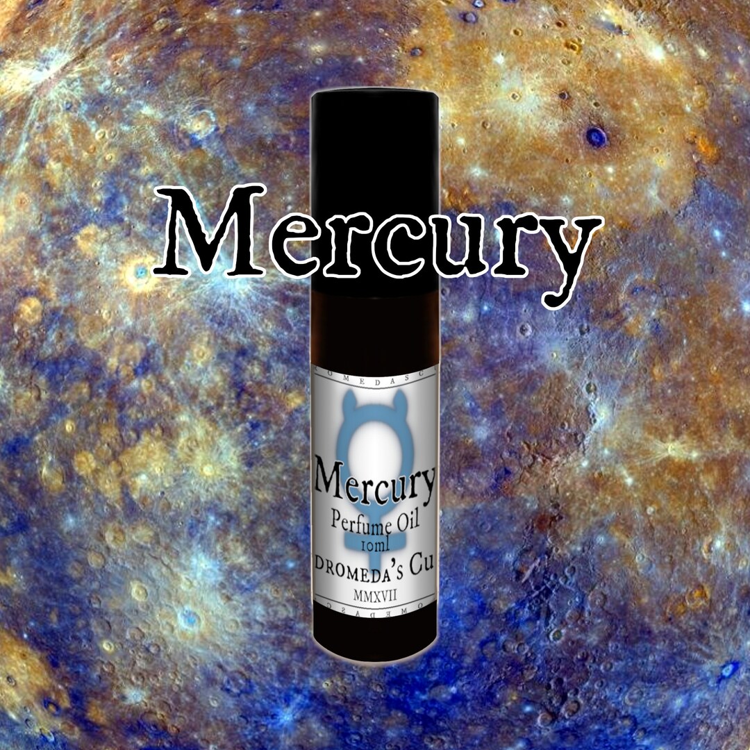 Mercury - Freezing Rain, White Flowers - Rollerball Perfume Oil - Vegan ...