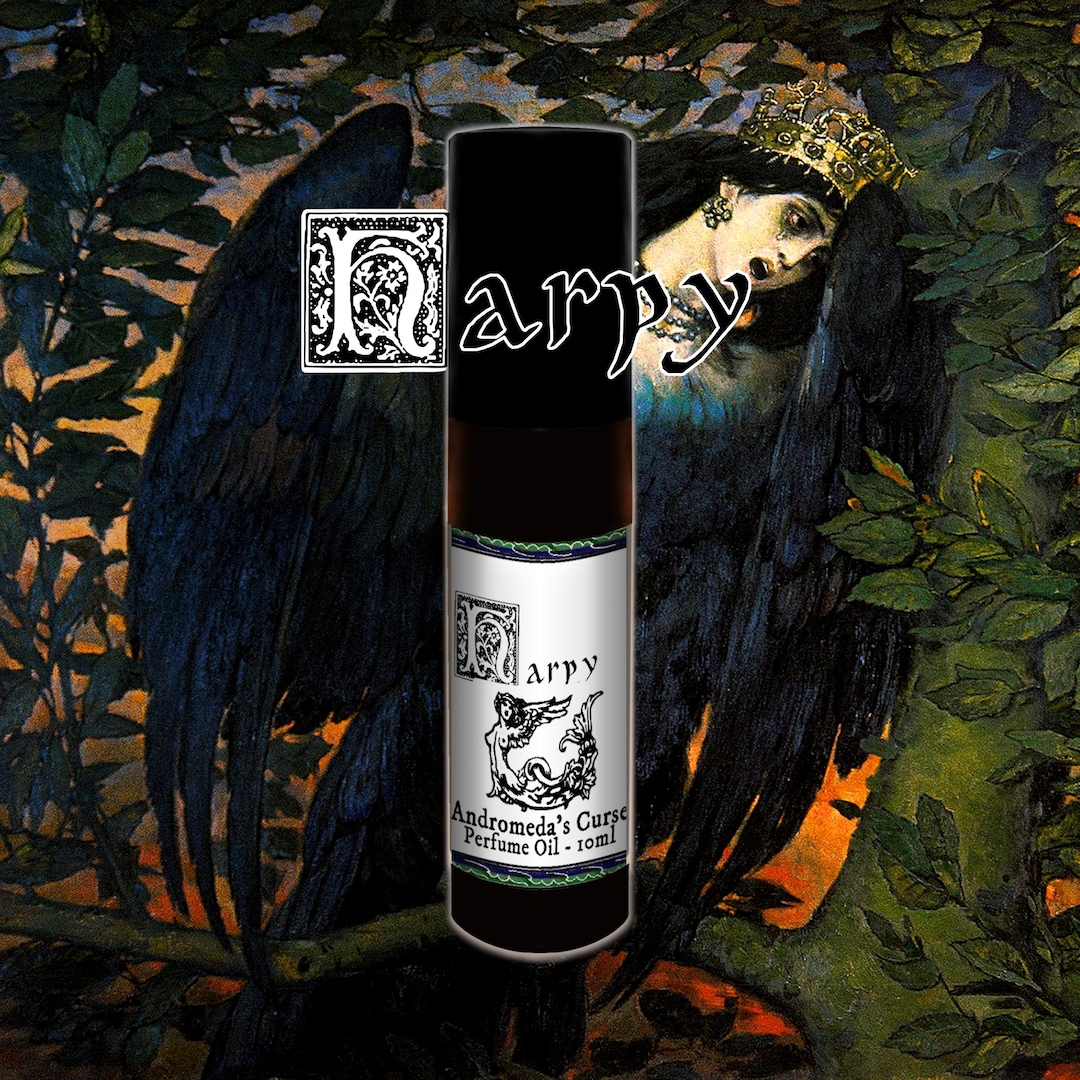 Harpy - Moss, Amberwood, Stone - Rollerball Perfume Oil - Vegan ...